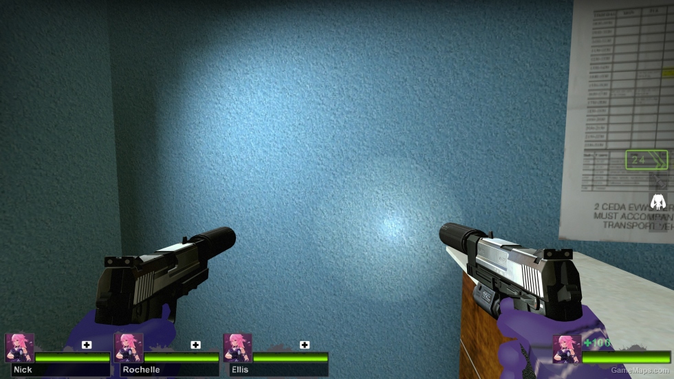 HK USP Match 45 Suppressed [Add Gun Sound Ver] (Mod) for Left 4 Dead 2 ...