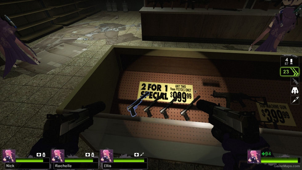 HK USP Match 45 Suppressed [Add Gun Sound Ver] (Mod) for Left 4 Dead 2 ...