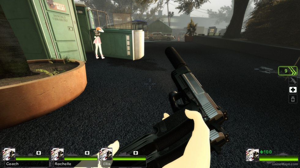 HK USP Match 45 Suppressed [Add Gun Sound Ver] (Mod) for Left 4 Dead 2 ...