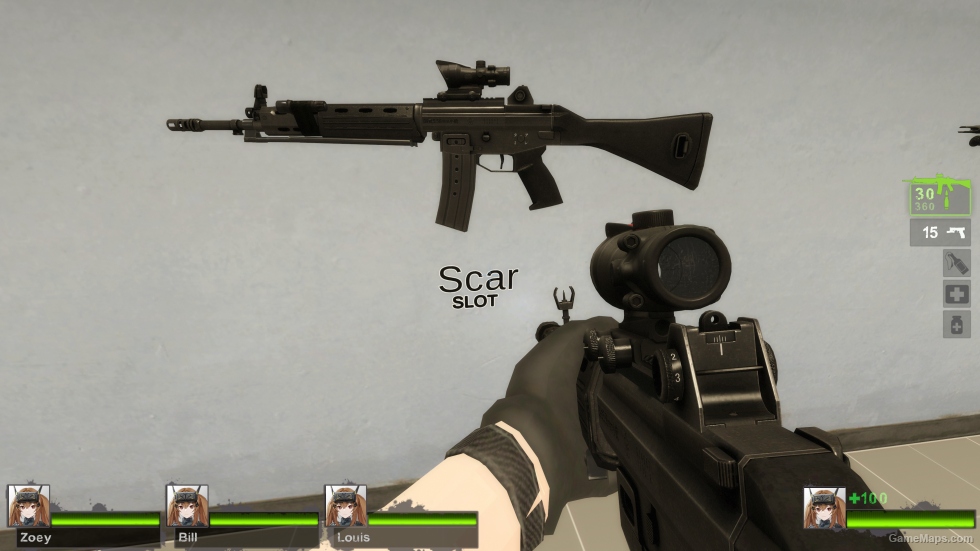 Howa Type 89 with ACOG (Desert Rifle) (Mod) for Left 4 Dead 2 ...