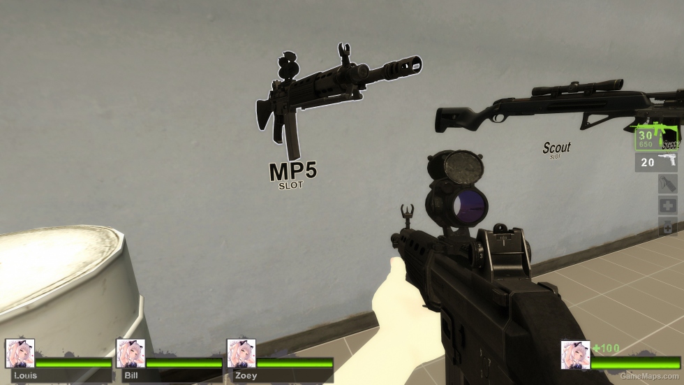 Howa Type 89 with Aimpoint (MP5N) [request] (Mod) for Left 4 Dead 2 ...