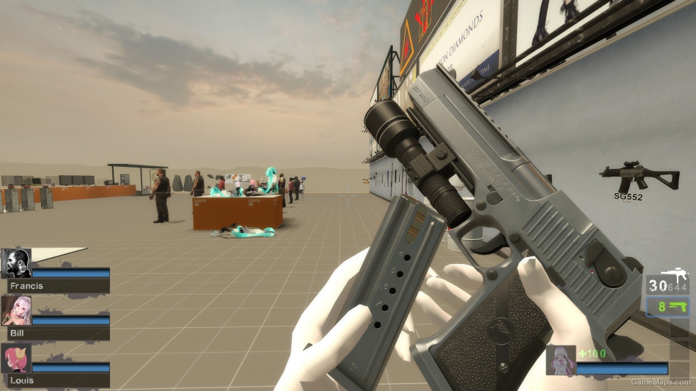 HQ MW: Desert Eagle [Desert Eagle] (Mod) for Left 4 Dead 2 - GameMaps.com