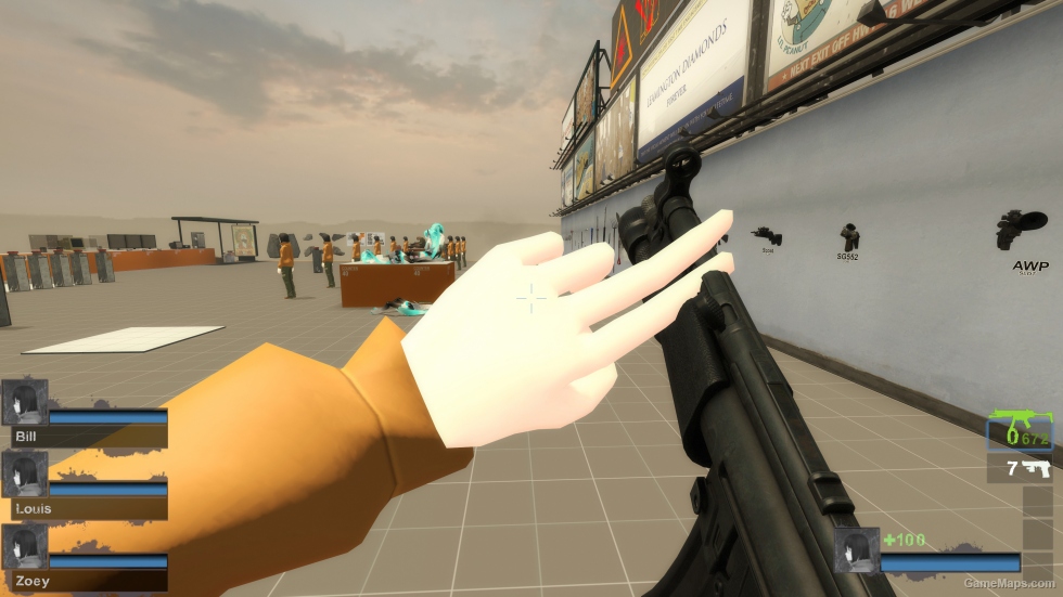 HQ MW MP5 Navy v2 (mac-10) [request] (Mod) for Left 4 Dead 2 - GameMaps.com