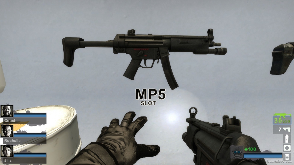 HQ MW MP5 Navy v2 [request] (Mod) for Left 4 Dead 2 - GameMaps.com