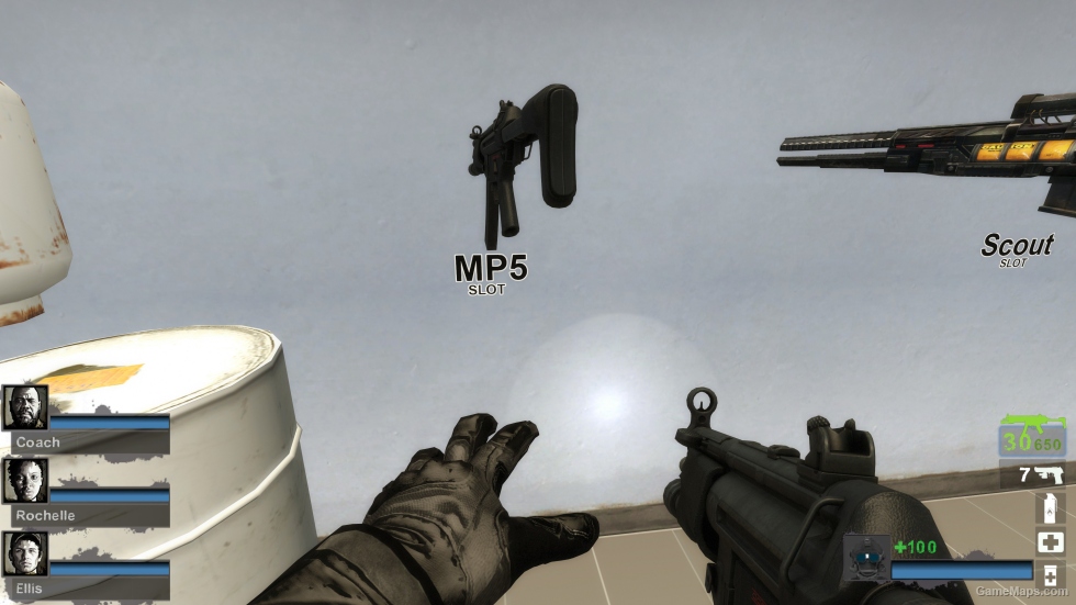 HQ MW MP5 Navy v2 [request] (Mod) for Left 4 Dead 2 - GameMaps.com