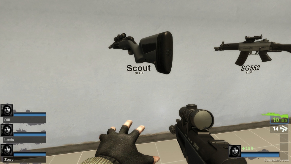 HQ MW Steyr Scout [request] (Mod) for Left 4 Dead 2 - GameMaps.com