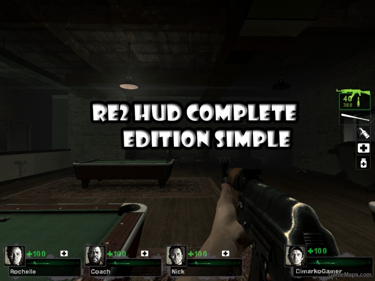 Hud RE2 Complete Edition Simple (Mod) for Left 4 Dead 2 - GameMaps.com