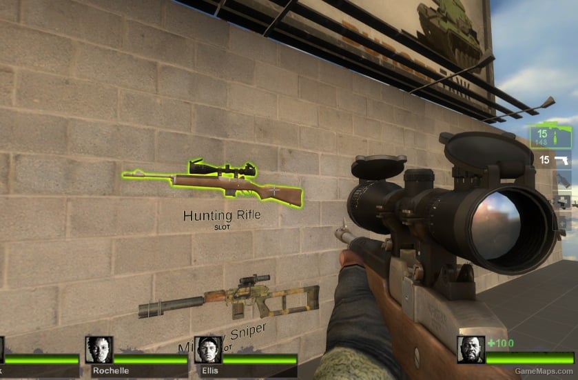 Hunting Rifle Upgrade (Left 4 Dead 2) - GameMaps