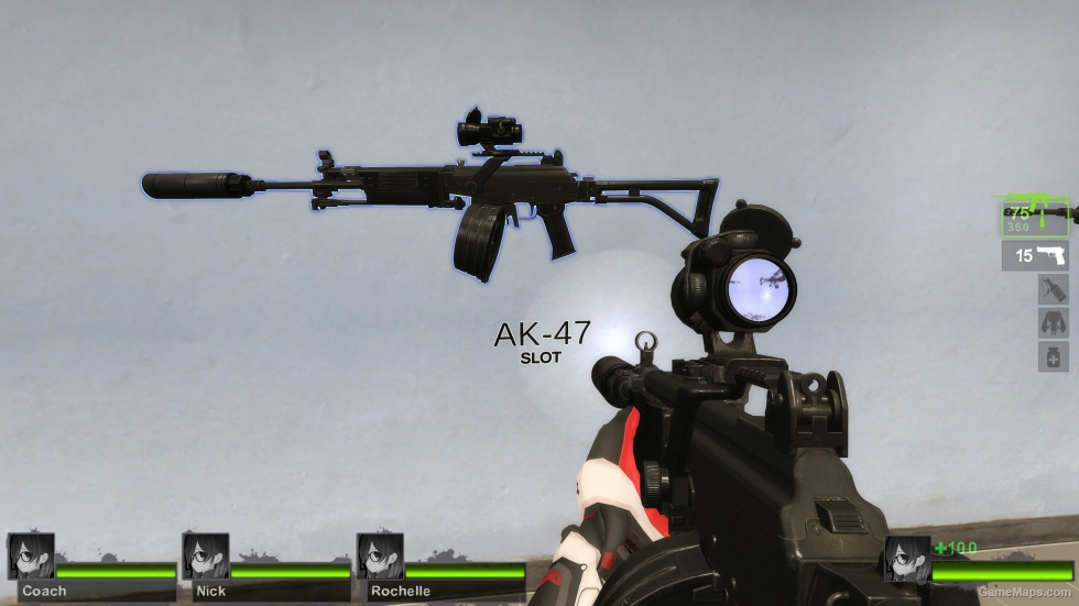 IMI Galil SAR (Modified) (AKM) (request) (Mod) for Left 4 Dead 2 ...