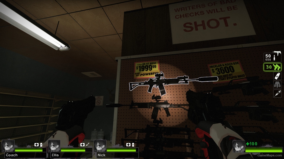 IMI Galil SAR (Modified) (AKM) (request) (Mod) for Left 4 Dead 2 ...