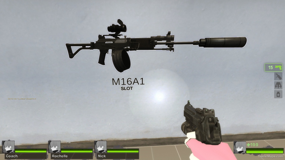IMI Galil SAR (Modified) (M16A2) (request) (Mod) for Left 4 Dead 2 ...