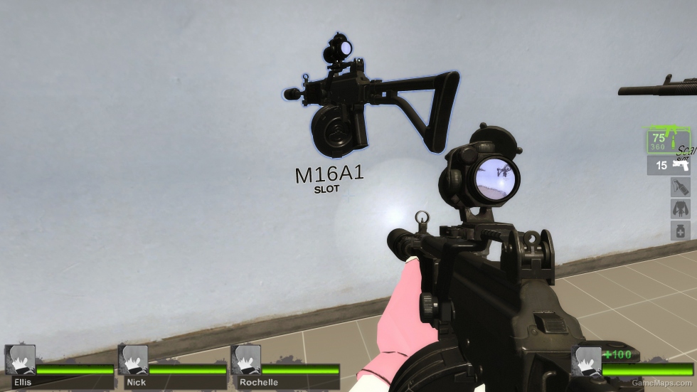 IMI Galil SAR (Modified) (M16A2) (request) (Mod) for Left 4 Dead 2 ...