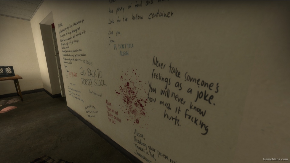 Improved Saferoom Graffiti (Mod) for Left 4 Dead 2 - GameMaps.com