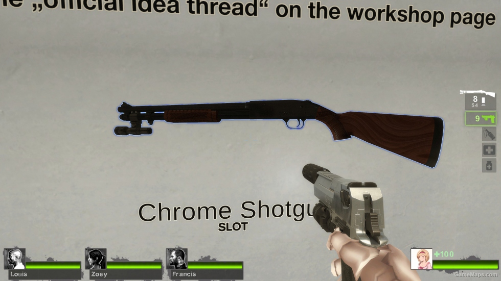 Insurgency M590 - Police 2 (chrome shotguns) (Mod) for Left 4 Dead 2 ...