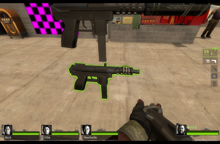 Intratec TEC-DC9 2 (SMG) (Left 4 Dead 2) - GameMaps