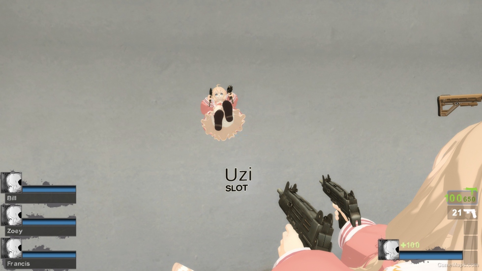 Jiaran Dual Wield Uzi (Dual Uzi) [custom gun sounds] (Mod) for Left 4 ...