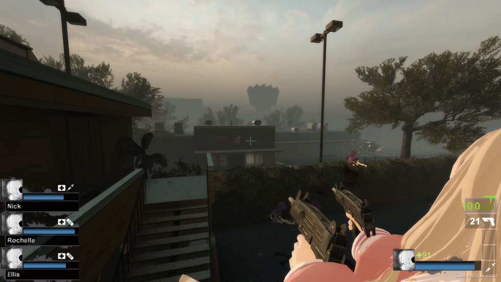 Jiaran Dual Wield Uzi (Dual Uzi) [custom gun sounds] (Mod) for Left 4 ...