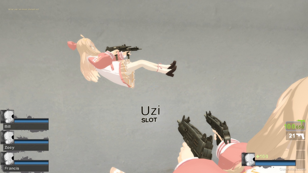 Jiaran Dual Wield Uzi (Dual Uzi) [custom gun sounds] (Mod) for Left 4 ...