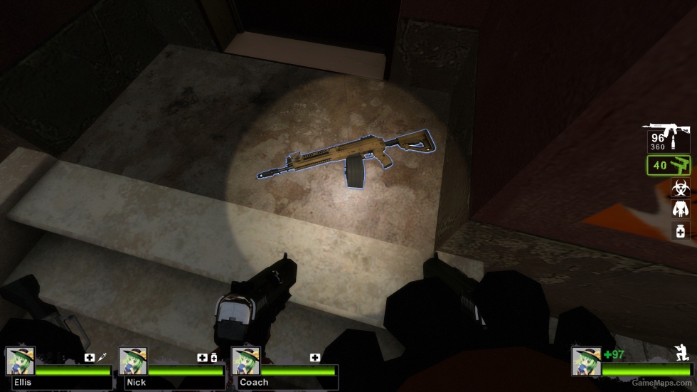 Kalashnikov RPK-16 (M16A2) v3 (Mod) for Left 4 Dead 2 - GameMaps.com