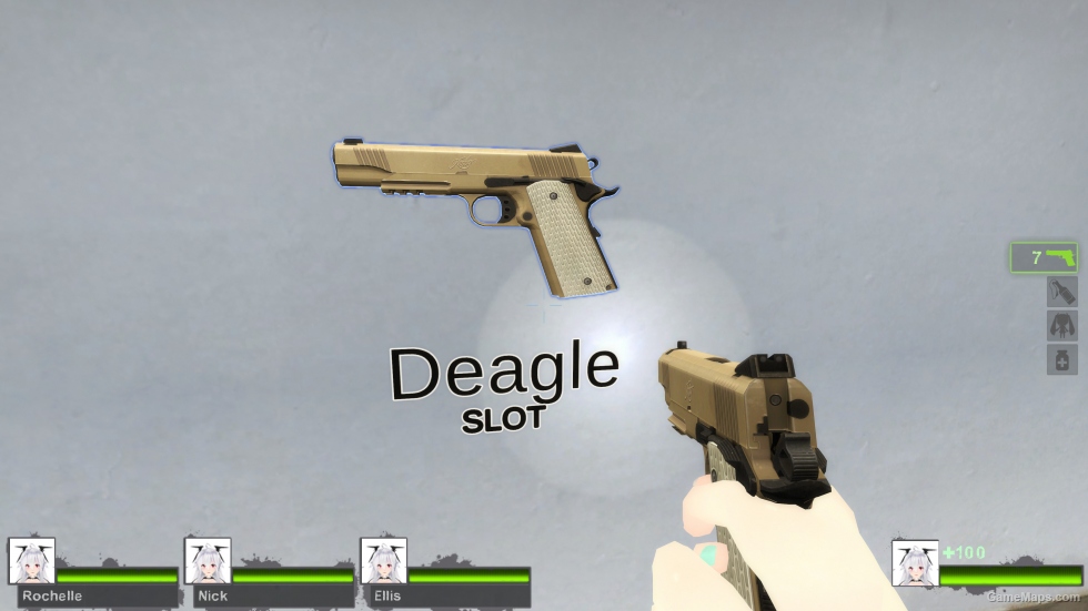 KDW Clean Ver 2 (Magnum Pistol) (Mod) for Left 4 Dead 2 - GameMaps.com