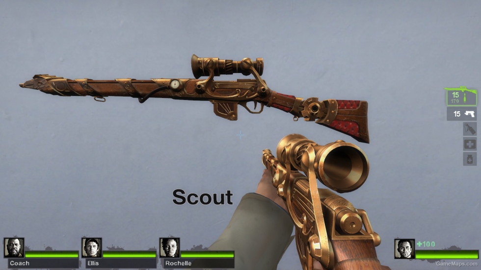 KF1 S.P. Musket (for Scout) (Mod) for Left 4 Dead 2 - GameMaps.com