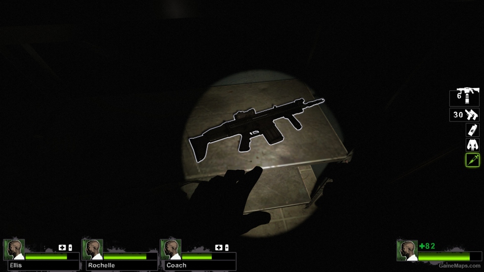 KF2 Scar-H Black (MP5N) (request) (Mod) for Left 4 Dead 2 - GameMaps.com