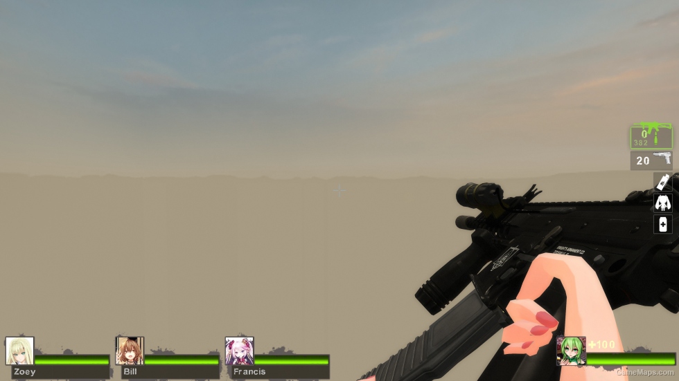 Knight's Armament Company PDW KAC-PDW (M16A2) (Mod) for Left 4 Dead 2 ...