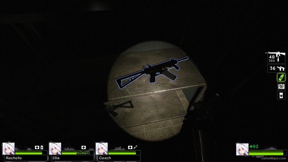 Knight's Armament Company PDW KAC-PDW (MP5N) [request] (Mod) for Left 4 ...