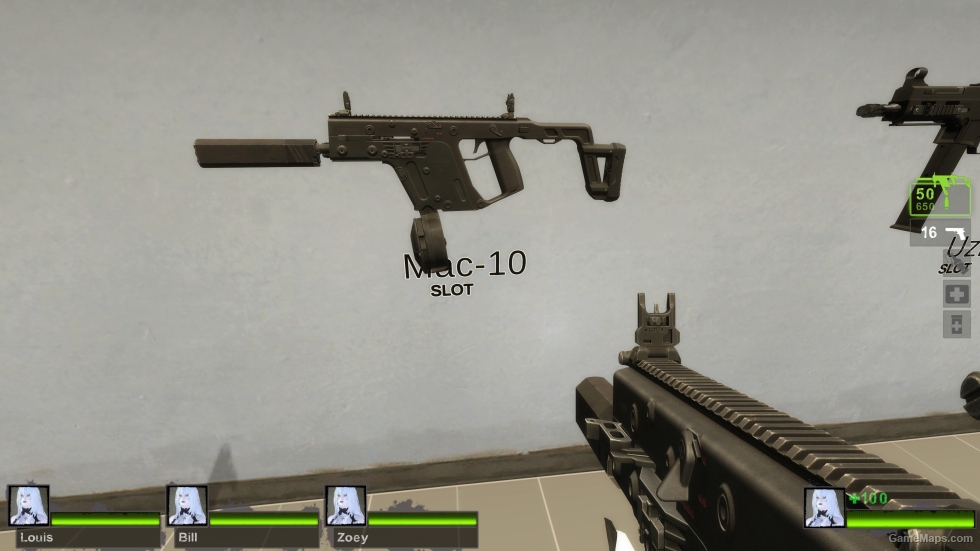 Kriss Vector Black - Tarkov (Suppressed SMG) [request] (Mod) for Left 4 ...