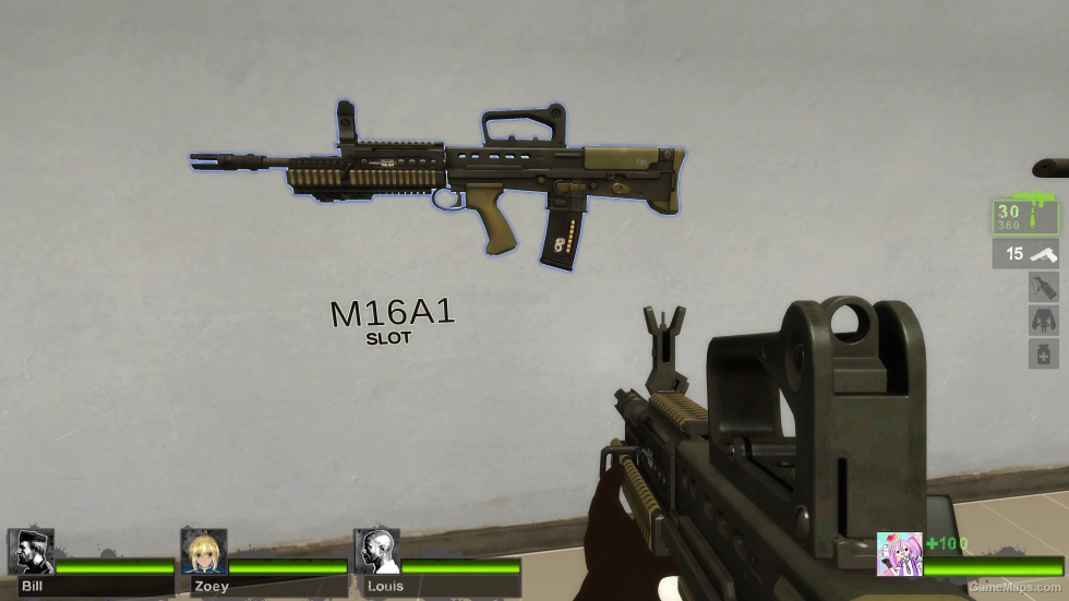 L85A2 Brighter for M16 [M16A2] (Mod) for Left 4 Dead 2 - GameMaps.com