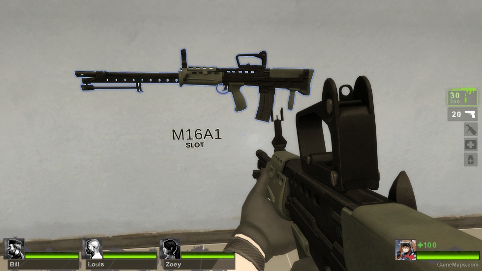 L86A2 LSW [M16A2] (Mod) for Left 4 Dead 2 - GameMaps.com