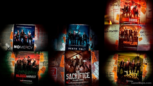 Left 4 Dead - Loading Screens REMAKE (Complete Posters Pack 4K) (Mod ...