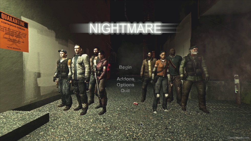 Left 4 Dead 2 main menu background video for Nightmare Collection (Mod ...