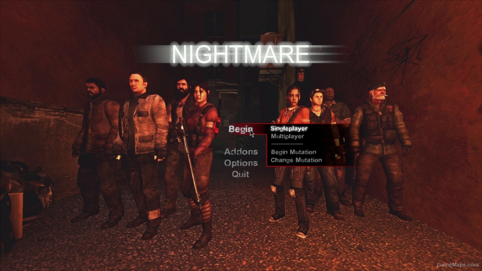 Left 4 Dead 2 main menu background video for Nightmare Collection (Mod ...