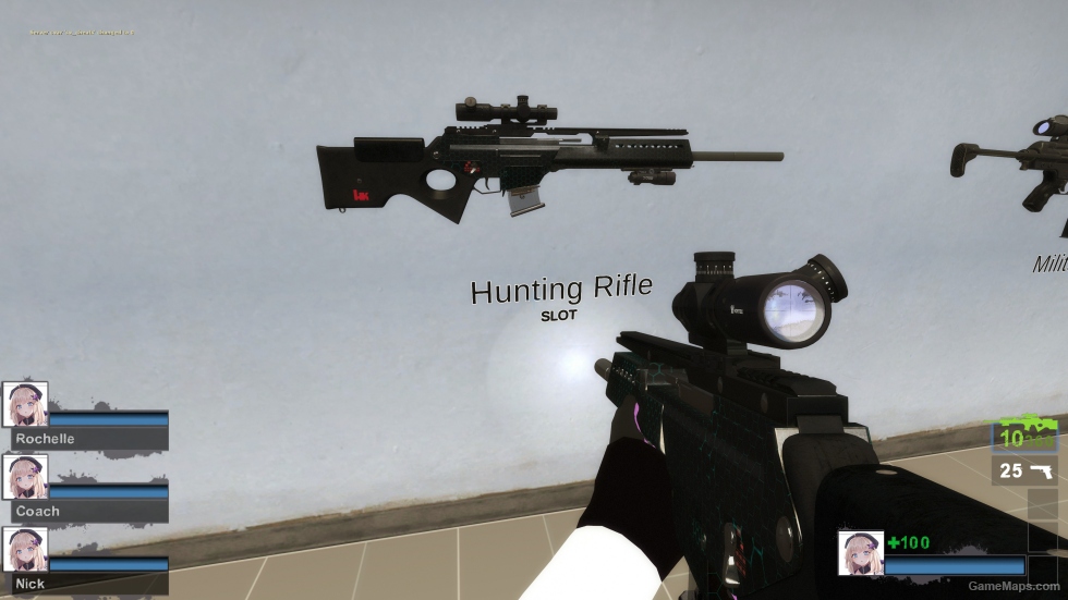Lt.Rocky's HK SL8 Digital (Hunting rifle) (Mod) for Left 4 Dead 2 ...