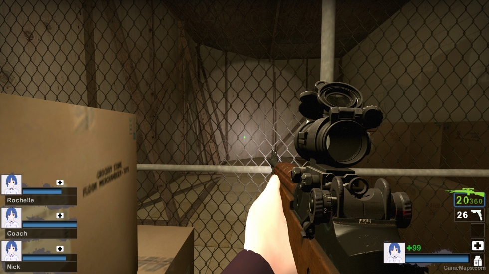 M14 BlACK HAWK DOWN (AK-47) v4 [AKM] (Sound fix Ver,request) (Mod) for Left 4 Dead 2 - GameMaps.com