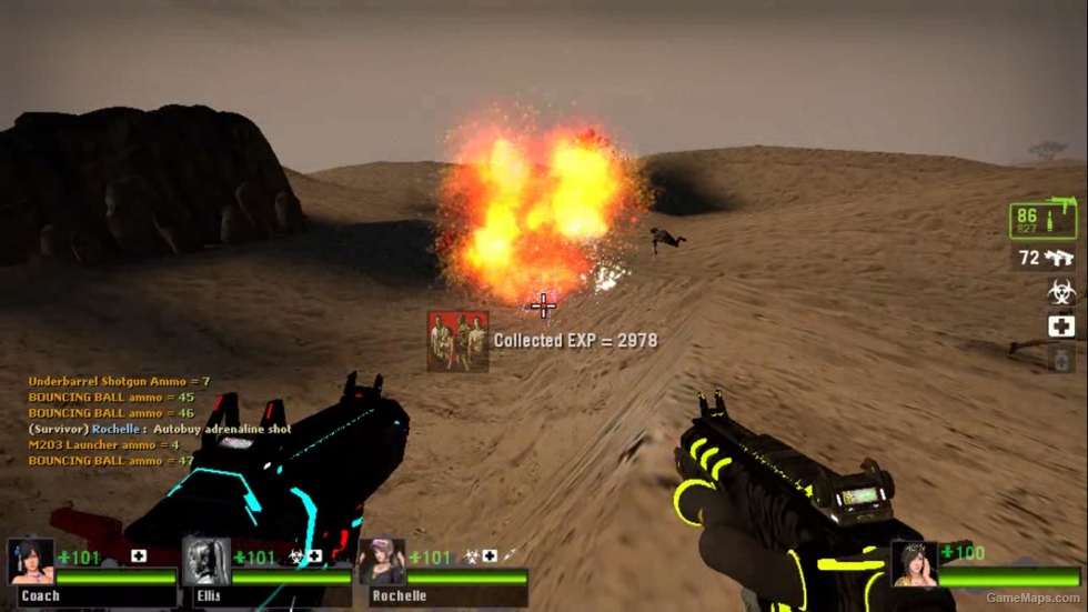 M203 Launcher EX (Vscript) (Mod) for Left 4 Dead 2 - GameMaps.com