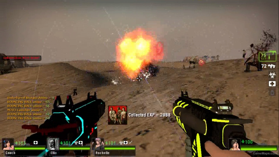 M203 Launcher EX (Vscript) (Mod) for Left 4 Dead 2 - GameMaps.com