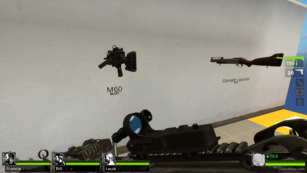M249 'Casket' [m60] (request) (Mod) for Left 4 Dead 2 - GameMaps.com