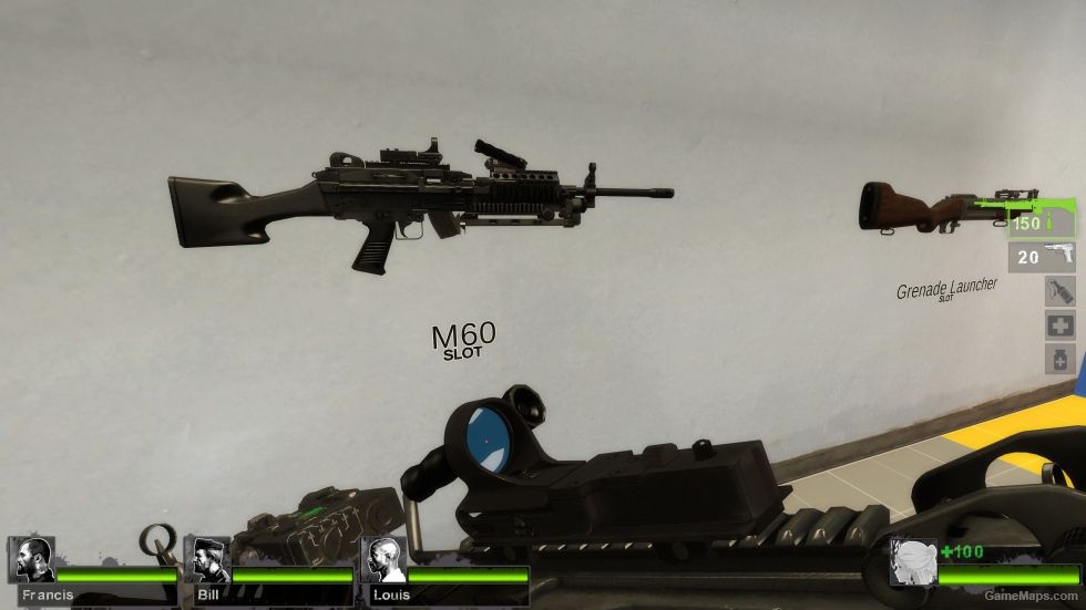 M249 'Casket' [m60] (request) (Mod) for Left 4 Dead 2 - GameMaps.com