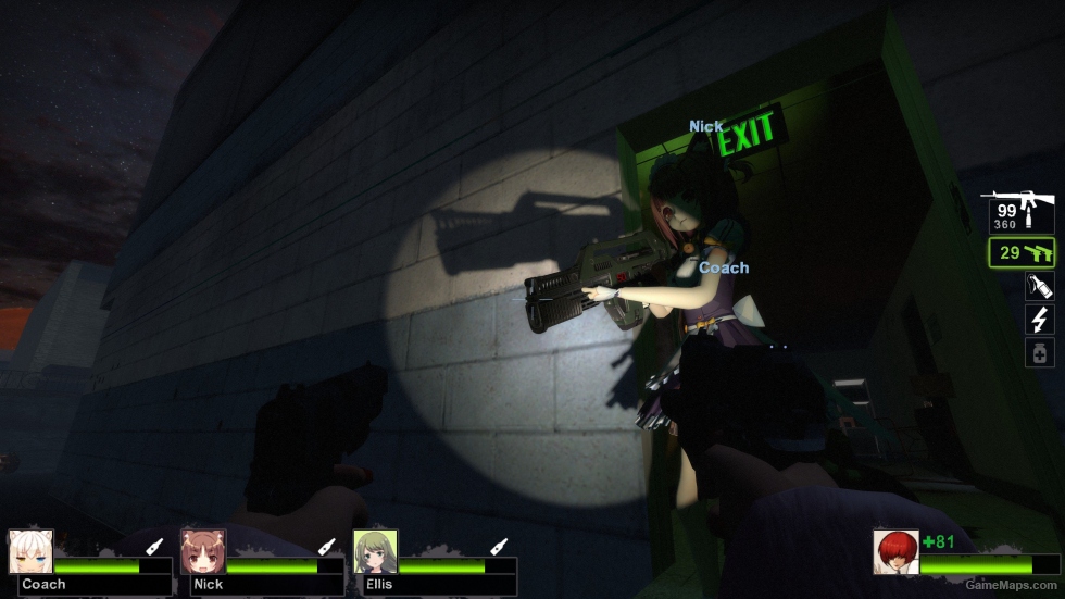 M41A Pulse Rifle MK2 v2 (AKM) (Mod) for Left 4 Dead 2 - GameMaps.com