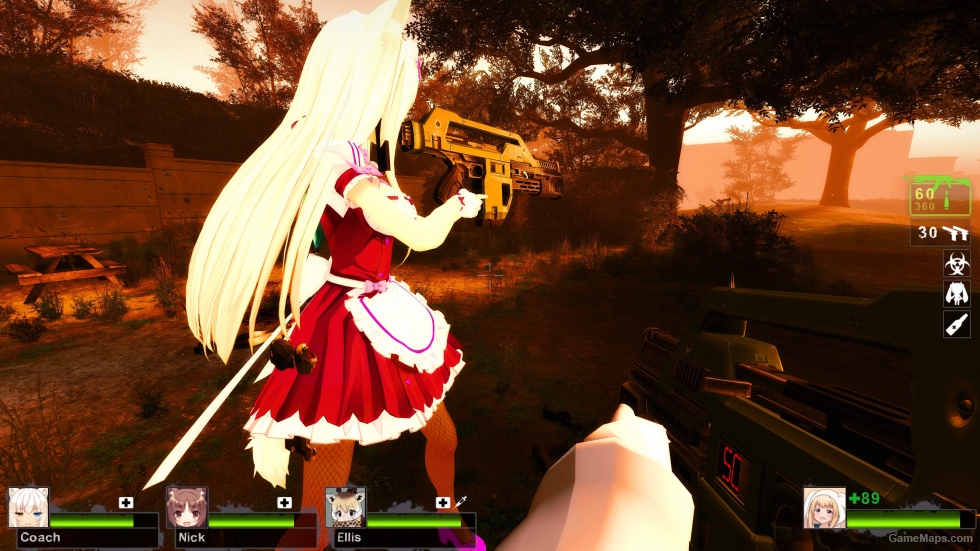 M41A Pulse Rifle MK2 v2 (AKM) (Mod) for Left 4 Dead 2 - GameMaps.com