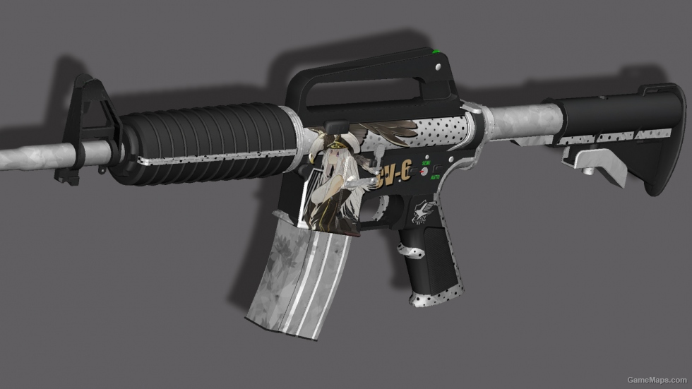 M4A1-S 企业 （发光）# M4A1-S Enterprise (Glow) (Mod) for Left 4 Dead 2 ...