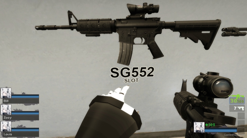 M4A1 I AM LEGEND (sg552) [request] (Mod) for Left 4 Dead 2 - GameMaps.com