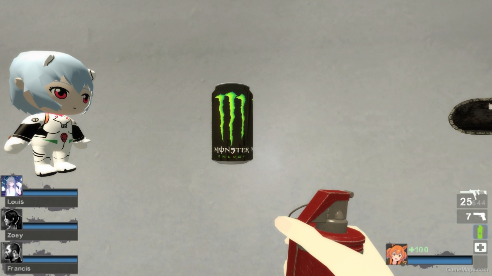Mønster Energy Can v6 (Pain pills) (Mod) for Left 4 Dead 2 - GameMaps.com