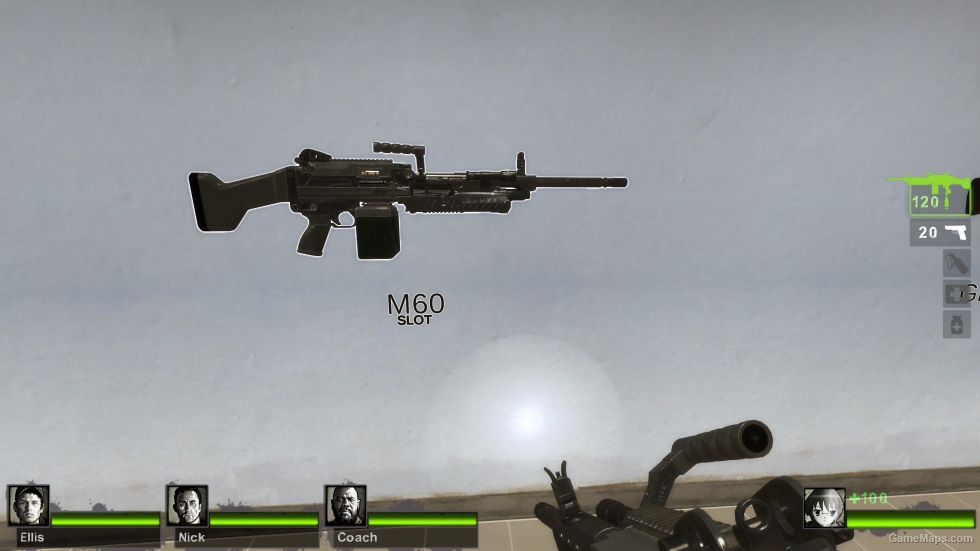 MAG5 (m60 replacer) v2 (request) (Mod) for Left 4 Dead 2 - GameMaps.com