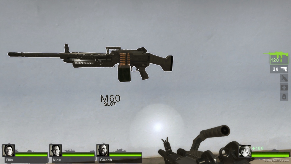 MAG5 (m60 replacer) v2 (request) (Mod) for Left 4 Dead 2 - GameMaps.com