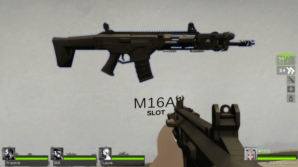 Magpul ACR - Black (M16A2) (Mod) for Left 4 Dead 2 - GameMaps.com