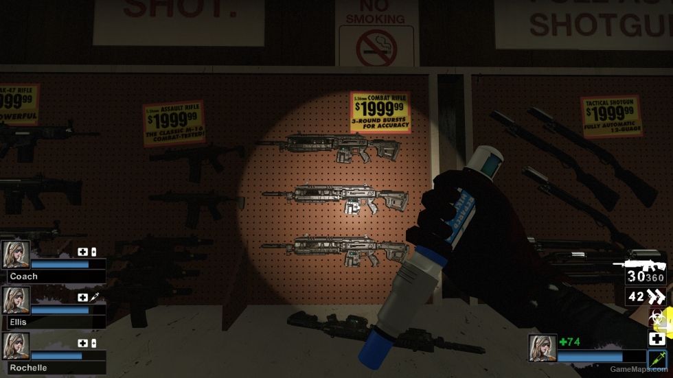 Man-O-War[BO3] (Desert Rifle) [request] (Mod) for Left 4 Dead 2 ...