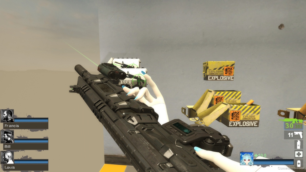 Man-O-War[BO3] (Desert Rifle) [request] (Mod) for Left 4 Dead 2 ...